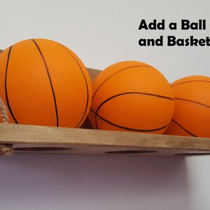 Bedroom Basketball / Sports Decor for Boys Room / Basketball Hoop ...