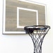 Gray Wood Basketball Hoop. Handmade Weathered Gray Basketball Hoop ...