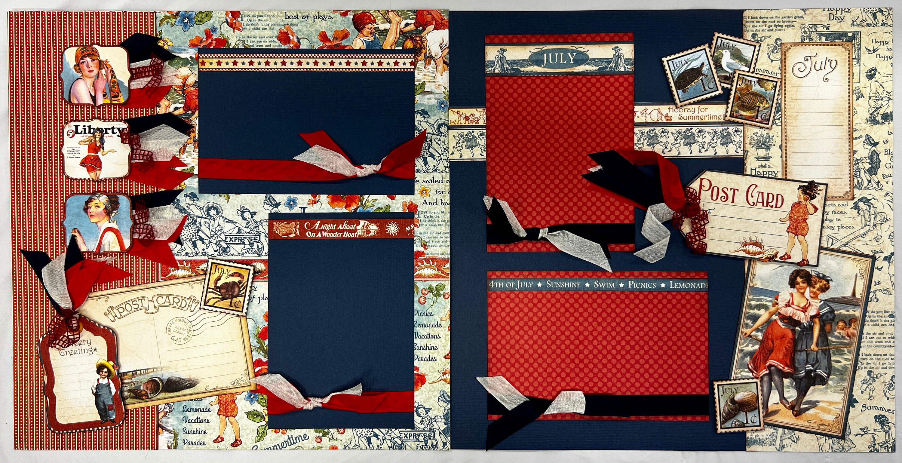 Monthly Scrapbook Layouts ~ Covers - Etsy