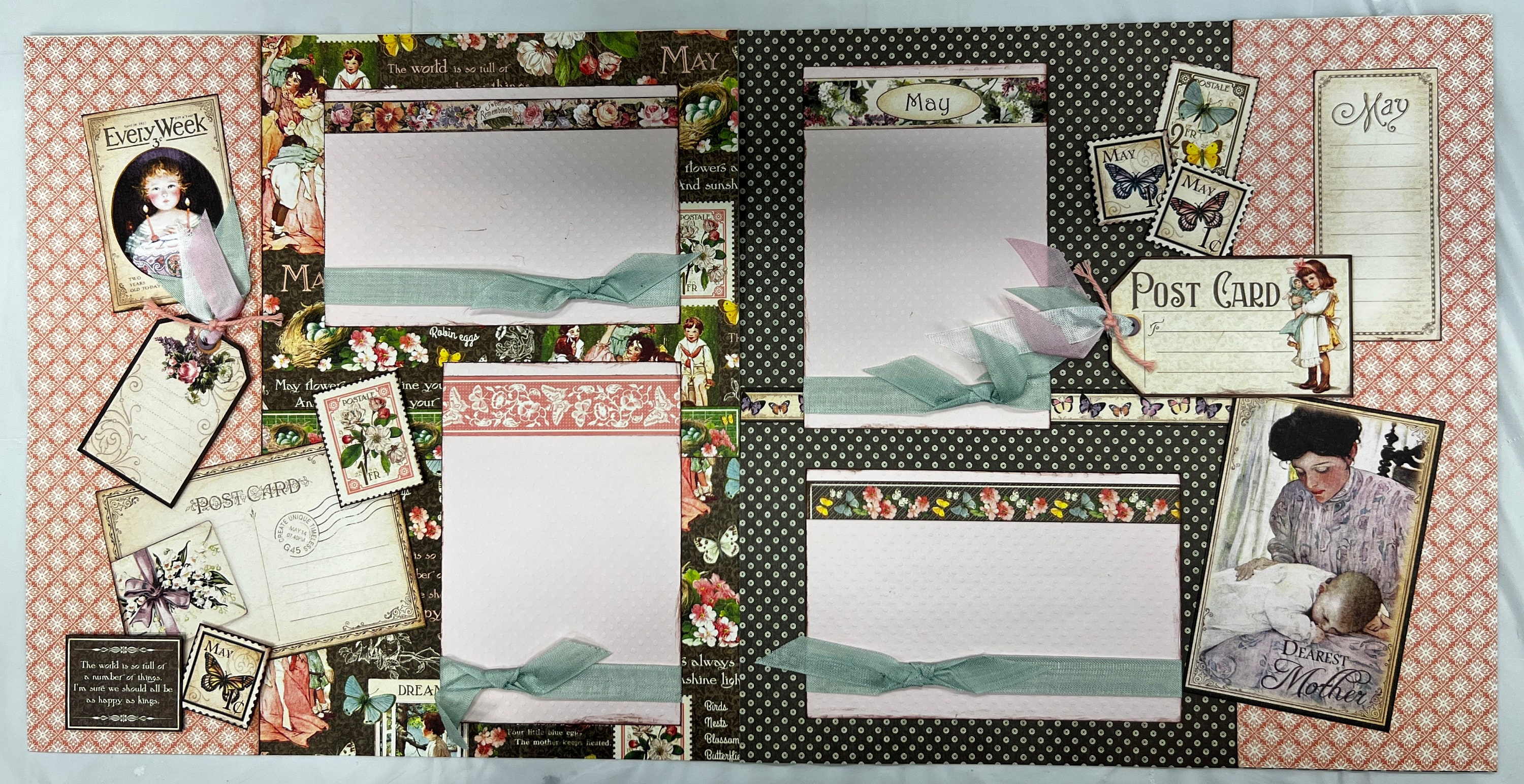 Monthly Scrapbook Layouts ~ Covers - Etsy