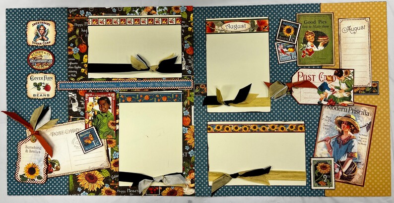 Monthly Scrapbook Layouts ~ Covers - Etsy