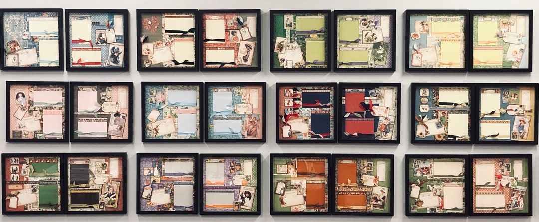 Monthly Scrapbook Layouts ~ Covers - Etsy