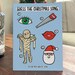 Christmas Song Card | Christmas Carol Card | Funny Christmas Card ...