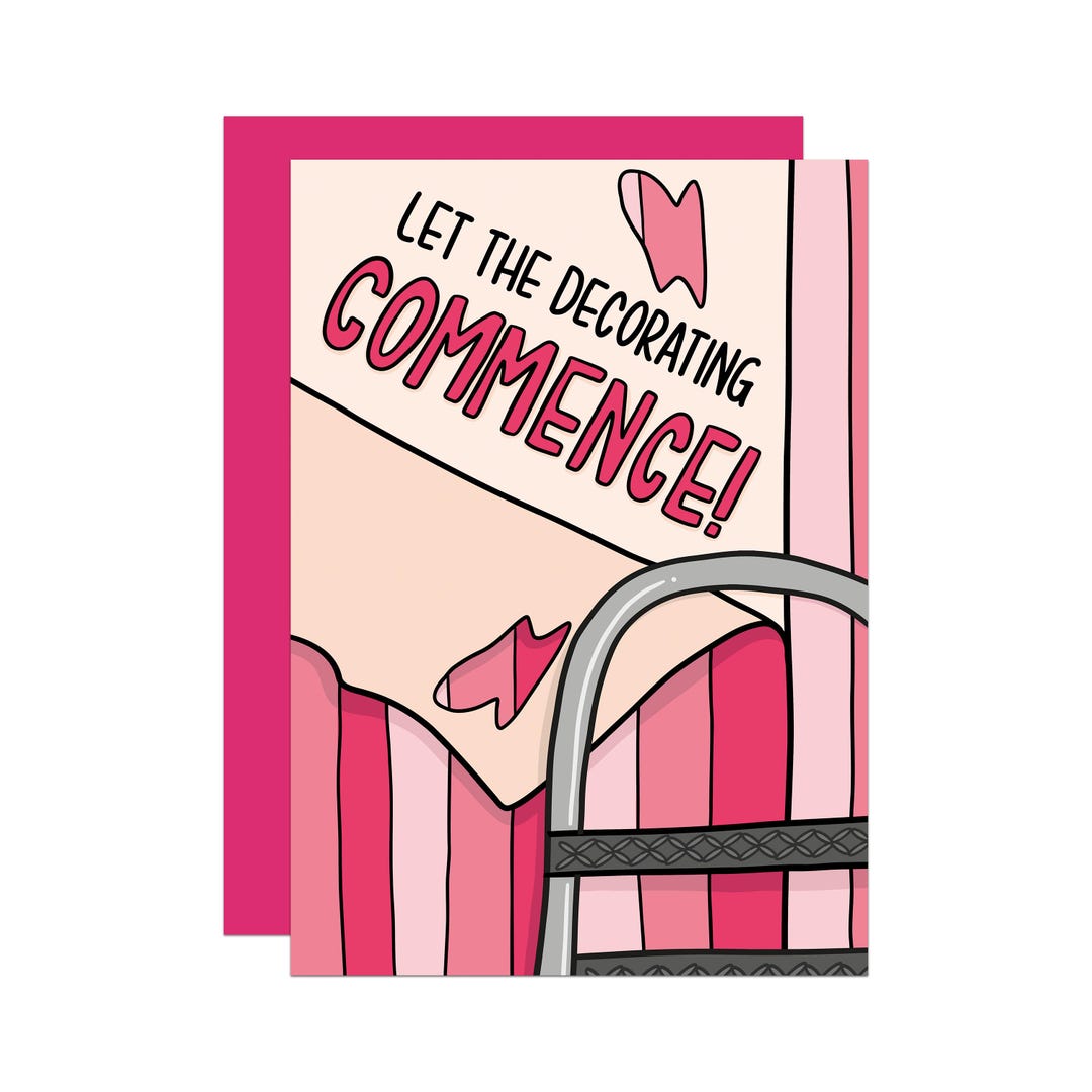 Cute Housewarming Card | Decorating Home Card | Moving in Card | New ...