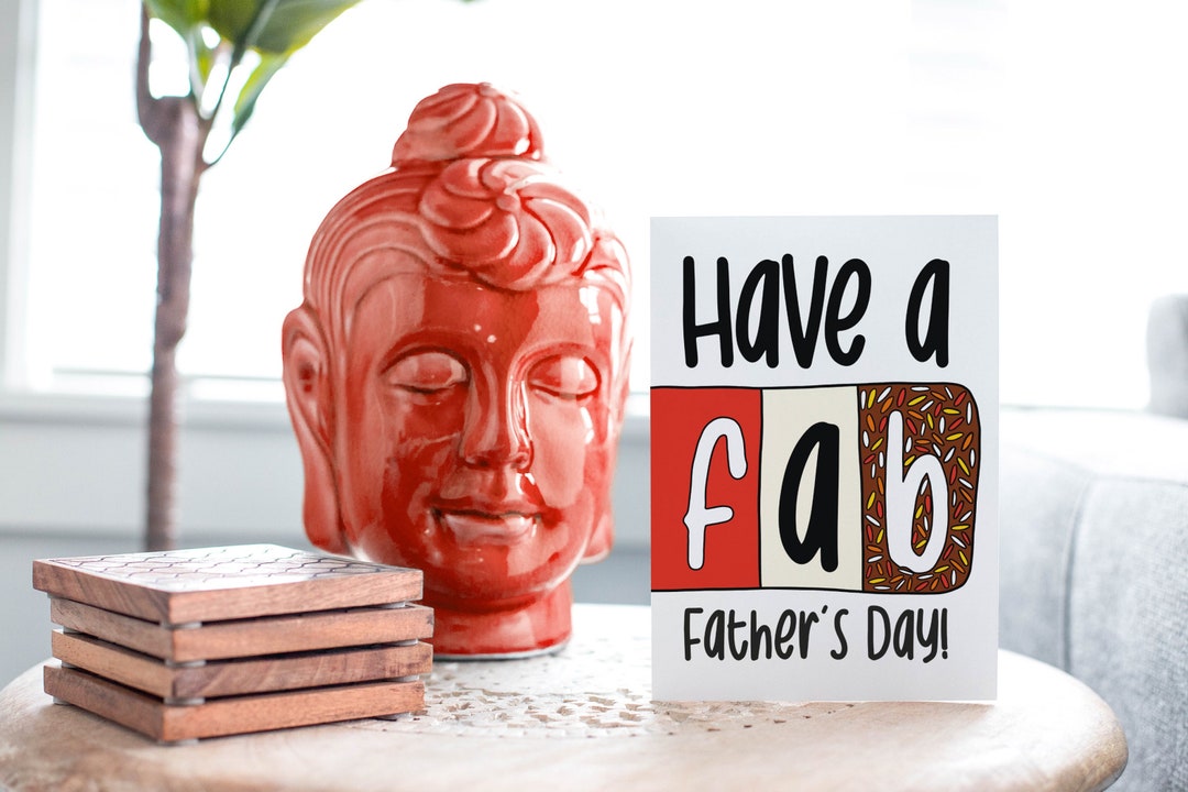 Fab Fathers Day Card | Lolly Pun A6 Card for Dad - Etsy