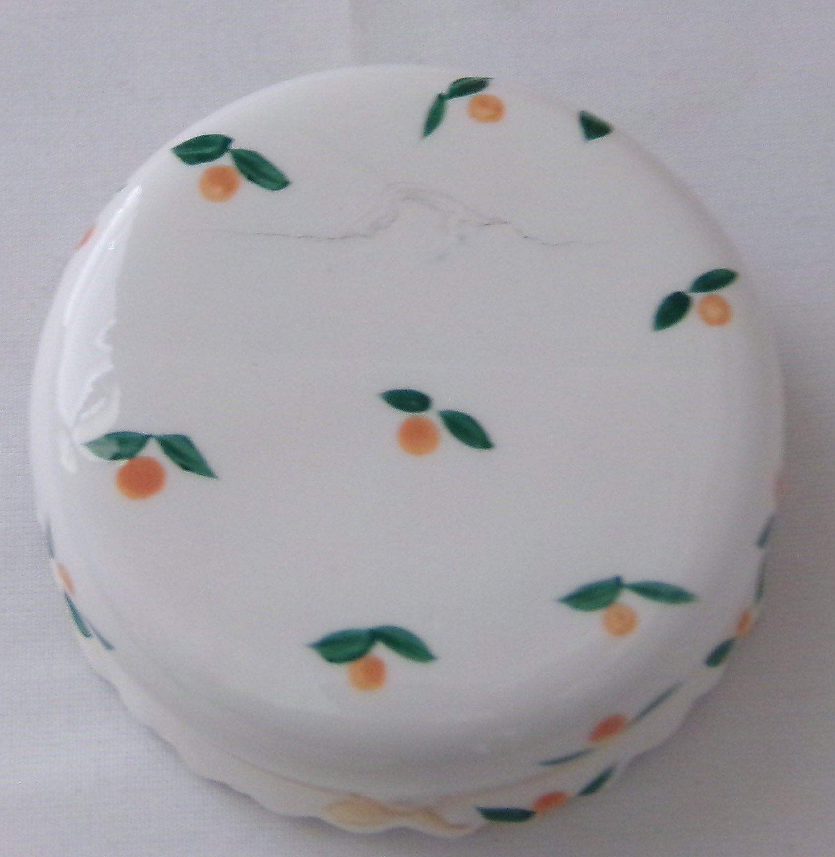 Vintage Ceramic Jam Marmalade Jars Lidded Canisters Hand Painted Jam ...