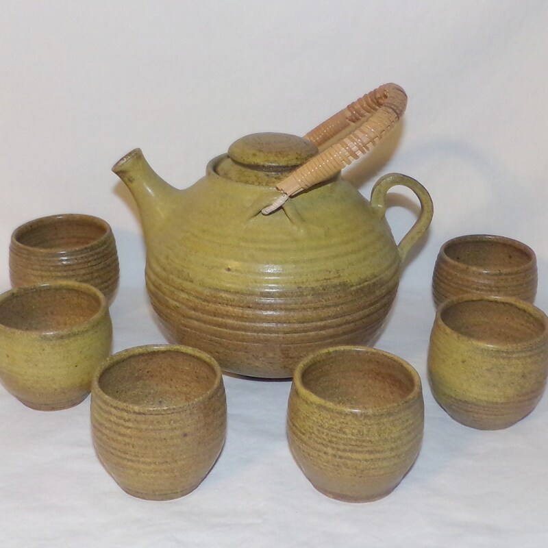 Pottery Tea Set - Etsy