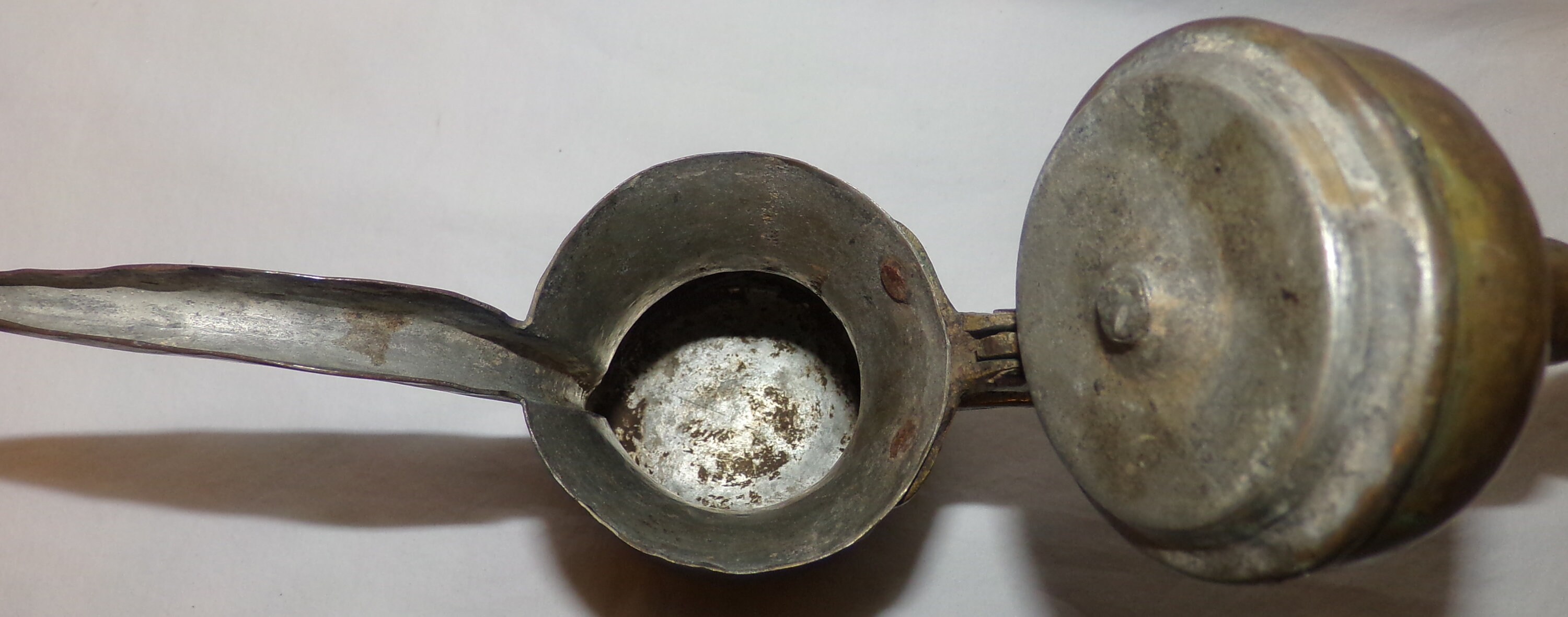 Antique Islamic Coffee Pot Dallah Middle Eastern Arabic Turkish Hand ...