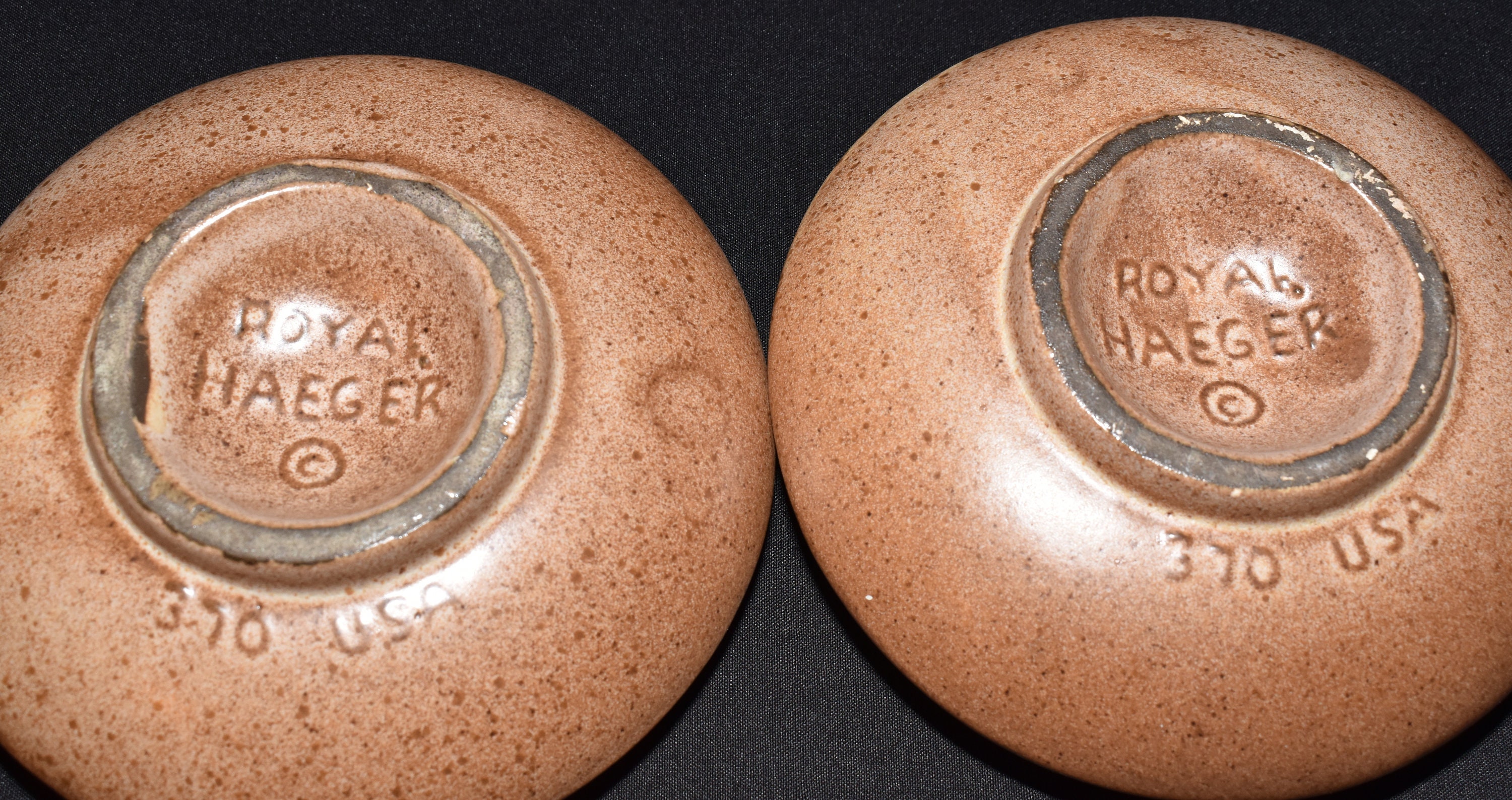 Vintage Mid Century Modern Console Bowl & Candlesticks 3pc Pottery Set ...