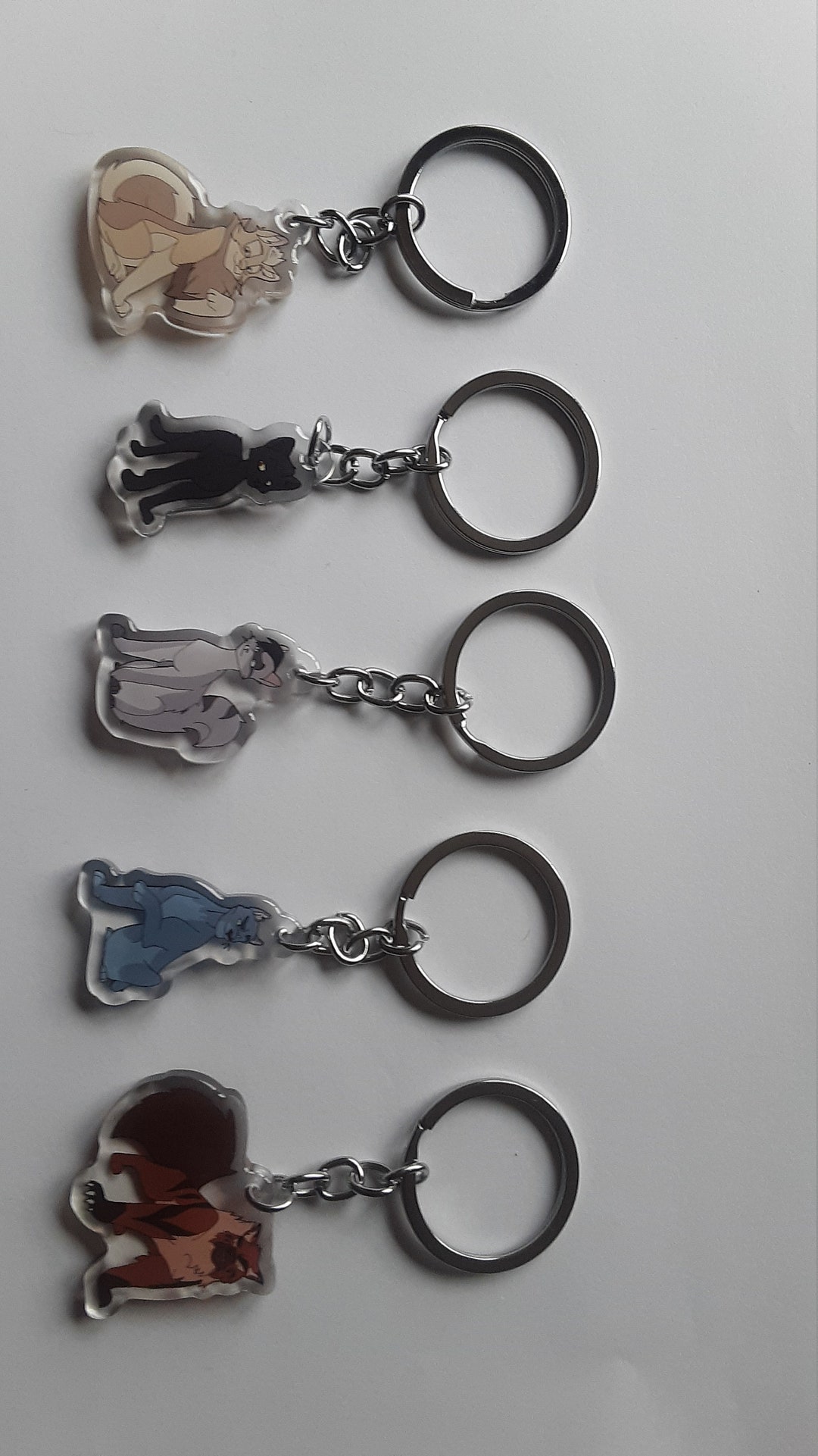 Pick Your Keychain Warrior Cat Original Character Keychains/charm - Etsy