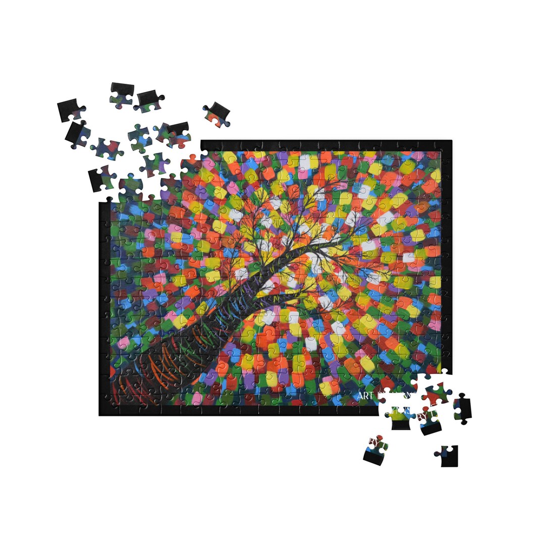Tree of Hope Painting Jigsaw Puzzle - Etsy