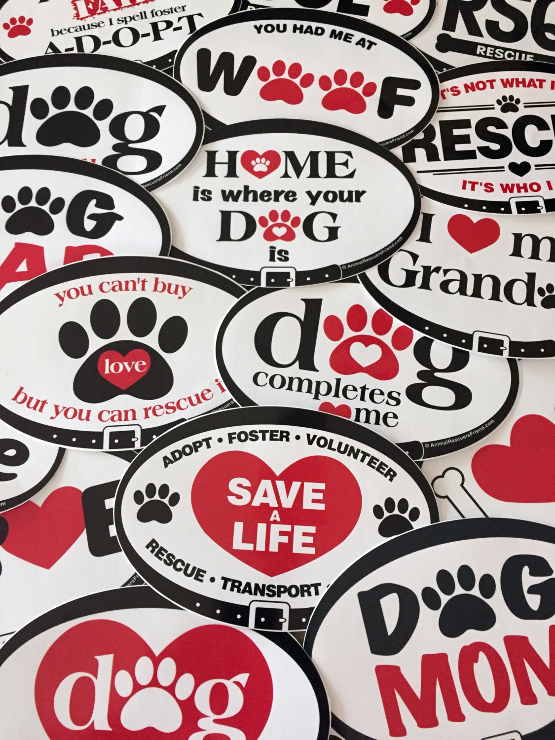 DECAL Cat Daddy Euro Pet Car Decal Cat Dad 4x6 Oval | Etsy