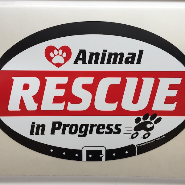 Rescue Dog Sign - Etsy