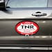VEHICLE SIGN - TNR - Trap Neuter Return - Large 17”x11.5” Oval Car ...