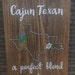 Cajun Texan Sign - Etsy