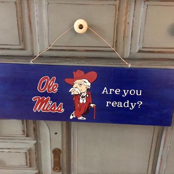 Ole Miss Wall Decor - Etsy