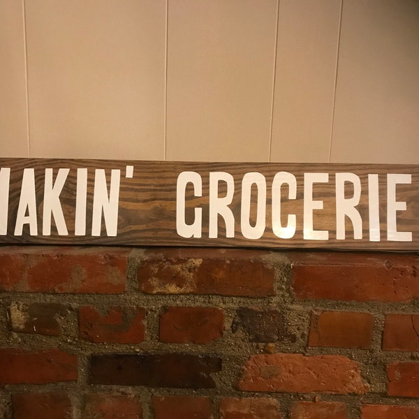 Groceries Sign - Etsy