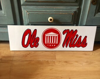 Ole Miss Bound Sign - Etsy