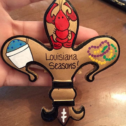 Louisiana Notebook State Symbols Blank Journal New Orleans | Etsy