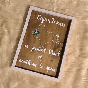 Cajun Texan Sign - Etsy