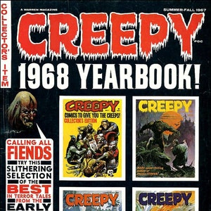 5 Digital Downloads of Creepy 1968, 1969, 1970, 1971 & 1972 Yearbooks ...