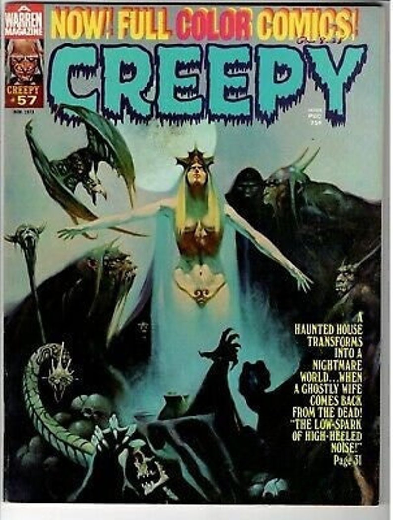 Creepy Magazine Issue 57 - Etsy