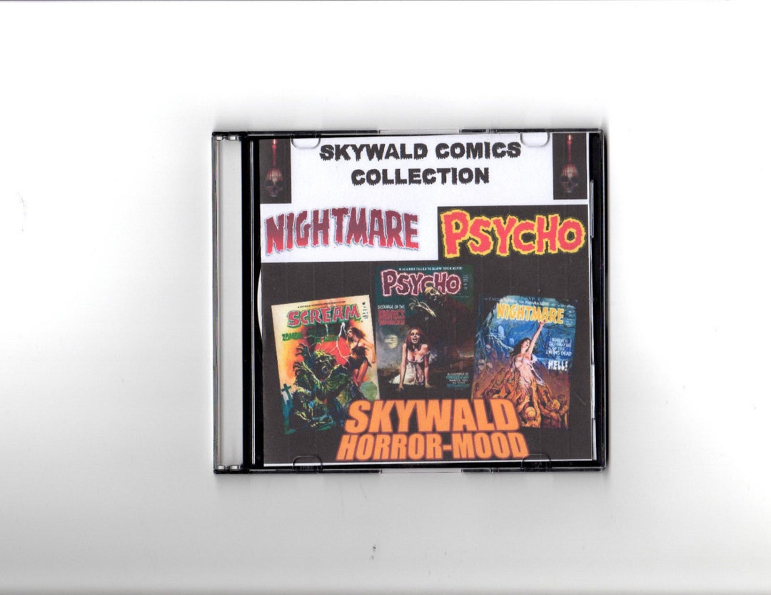 RARE Skywald Comics: Nightmare, Psycho & Scream Instant Download With ...