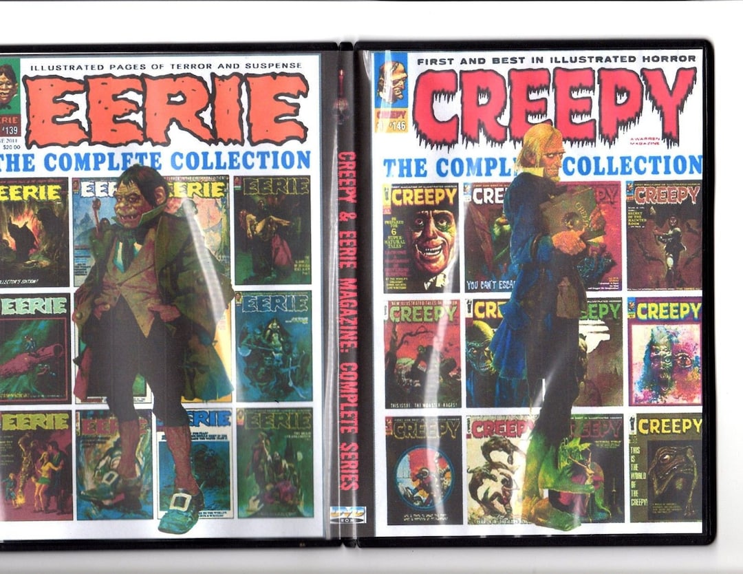 Creepy & Eerie Magazine Horror Set With 80 Hours of Ambience Music ...