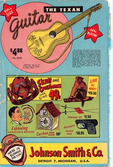 Rare 1951 Johnson Smith Massive Catalog - Etsy