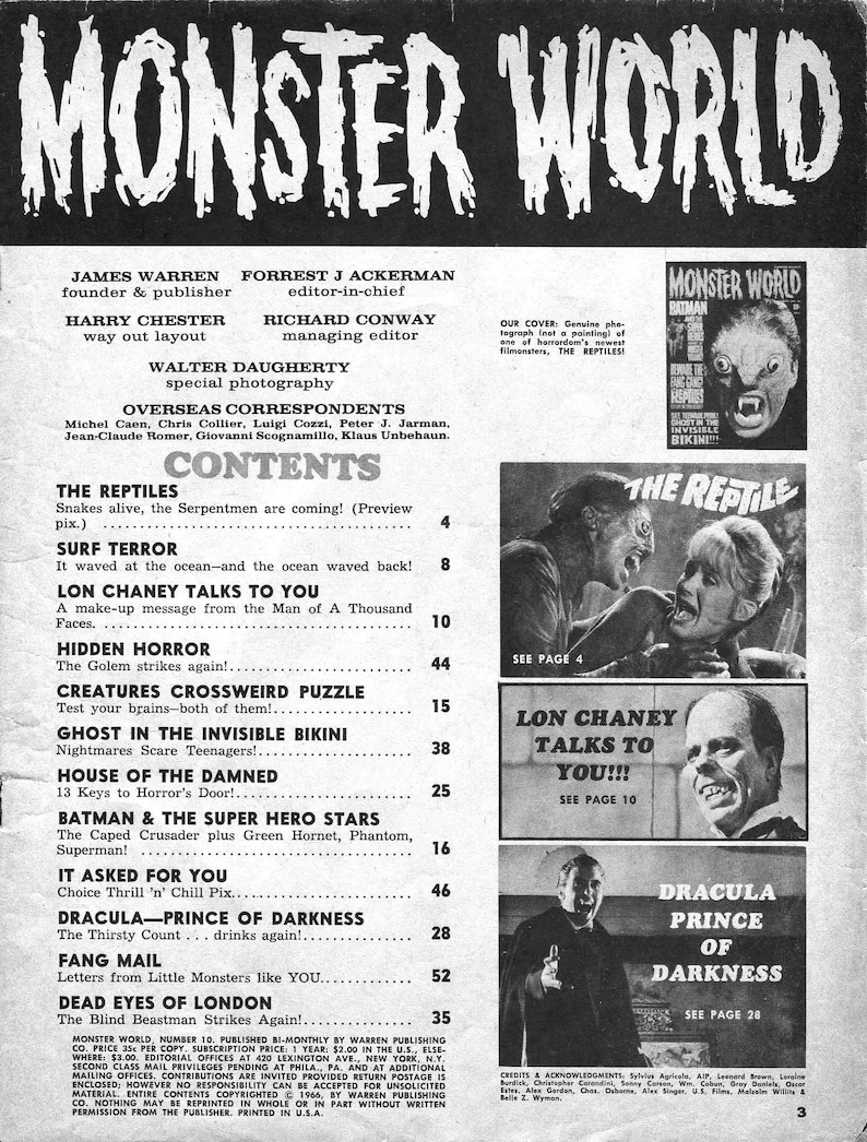 Monster World Magazines. Issues 1-10 PLUS Many Extras! Digital Download ...