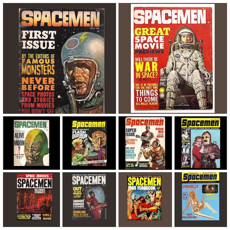 Spacemen Magazine Complete Collection - Digital Download - Etsy
