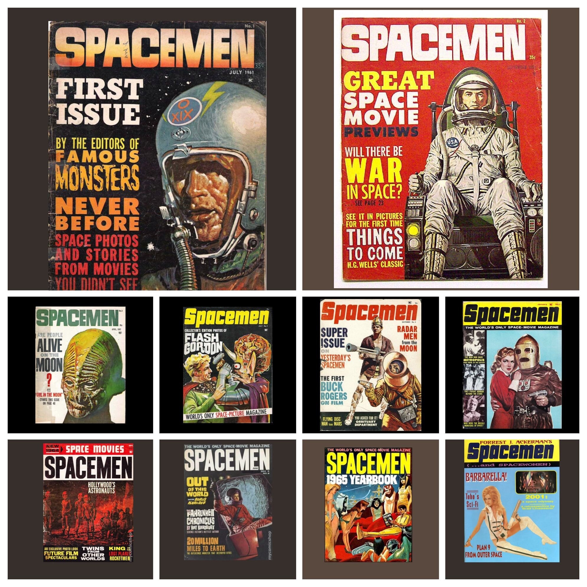 Spacemen Magazine Complete Collection - Digital Download - Etsy