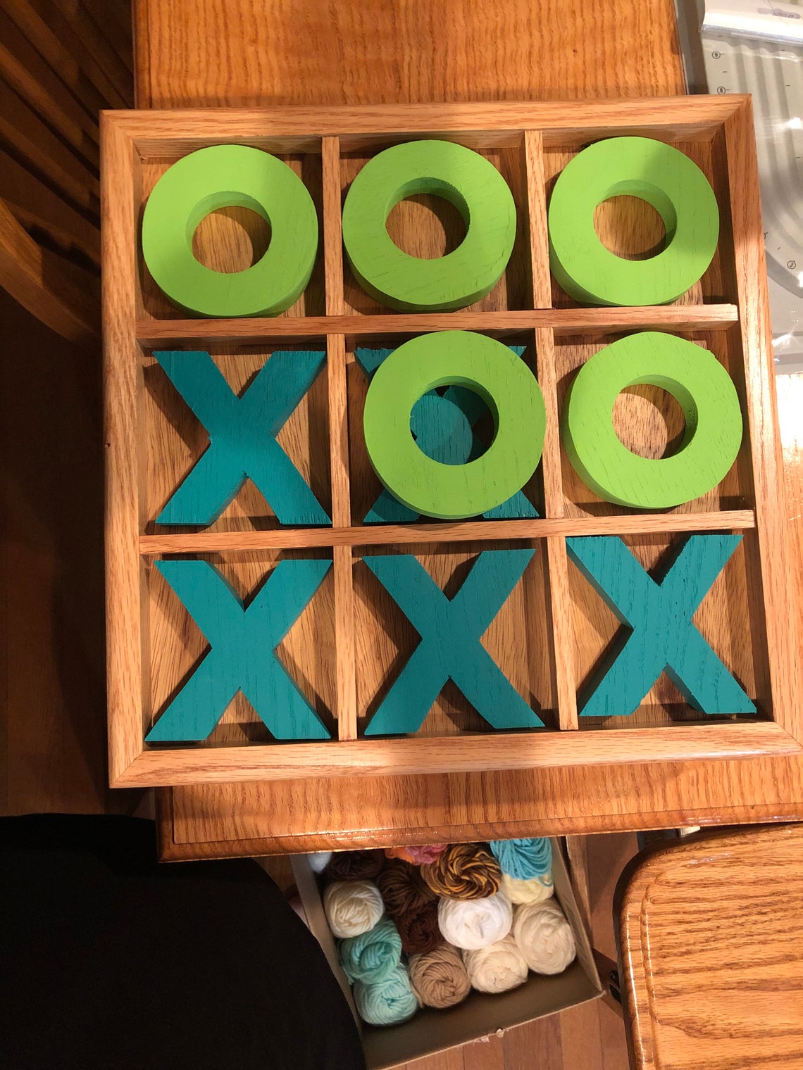 Tic Tac Toe Board - Etsy