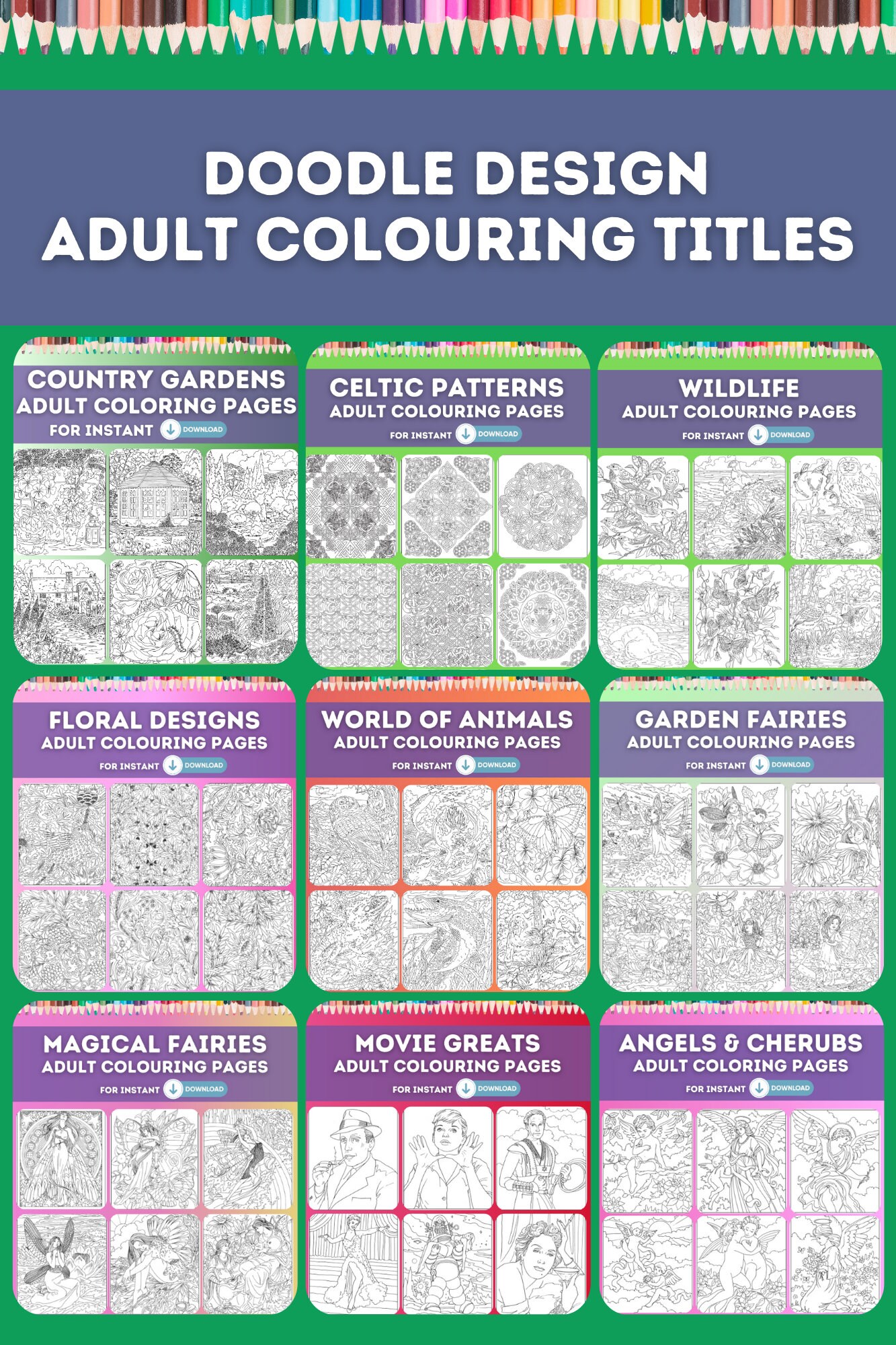 Great Masters of Art Adult Coloring Famous Artists Colouring Book ...