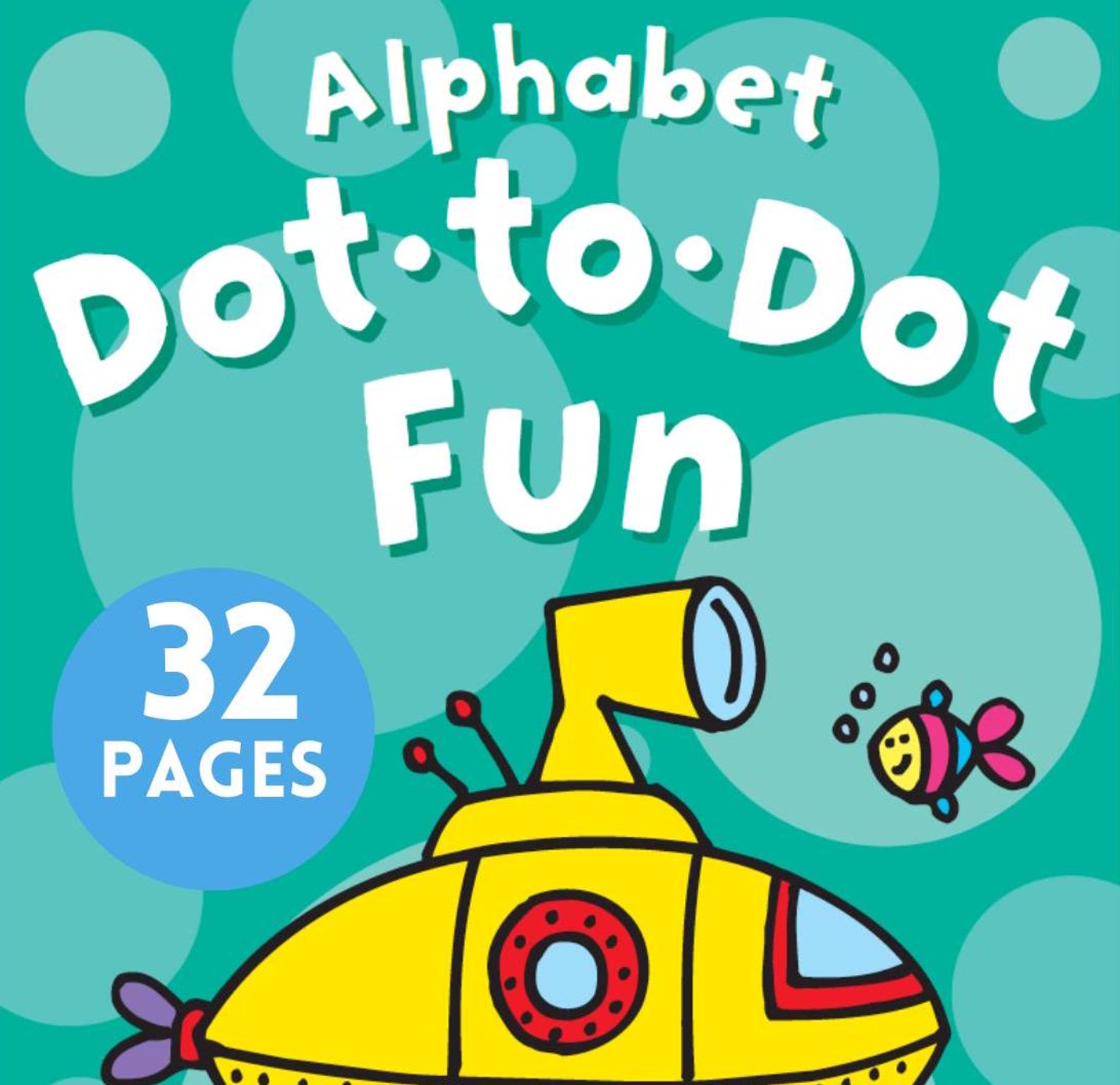 32 Alphabet Dot to Dot Learn the Alphabet Party Activities ...
