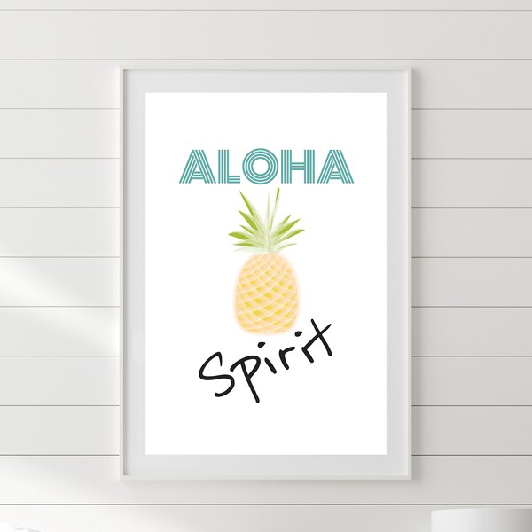 Aloha Printable Art - Etsy