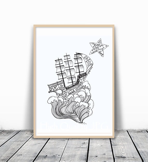 Love is an ever-fixed mark... Shakespeare's Sonnet 116 | Etsy