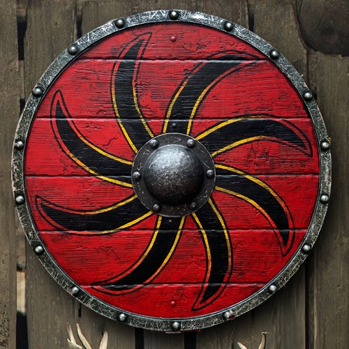 Authentic Battleworn Last Kingdom Viking Ship Shield - Etsy