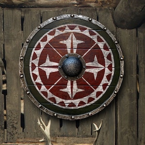 Uhtred Last Kingdom Authentic Viking Shield - Etsy