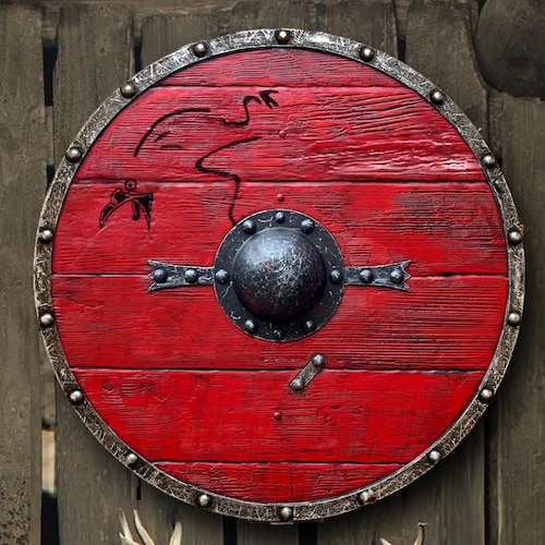Ragnar Lothbrok Authentic Battleworn Viking Shield - Etsy