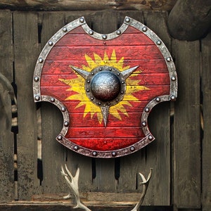 Valkyrie Authentic Viking Shield - Etsy