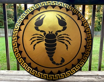 Authentic Greek Hoplite Double Snake Shield | Etsy
