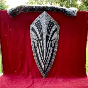 Black Knight Shield Cosplay LARP Display - Etsy