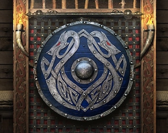 Historically Accurate Viking Shield With Individual Slats - Etsy