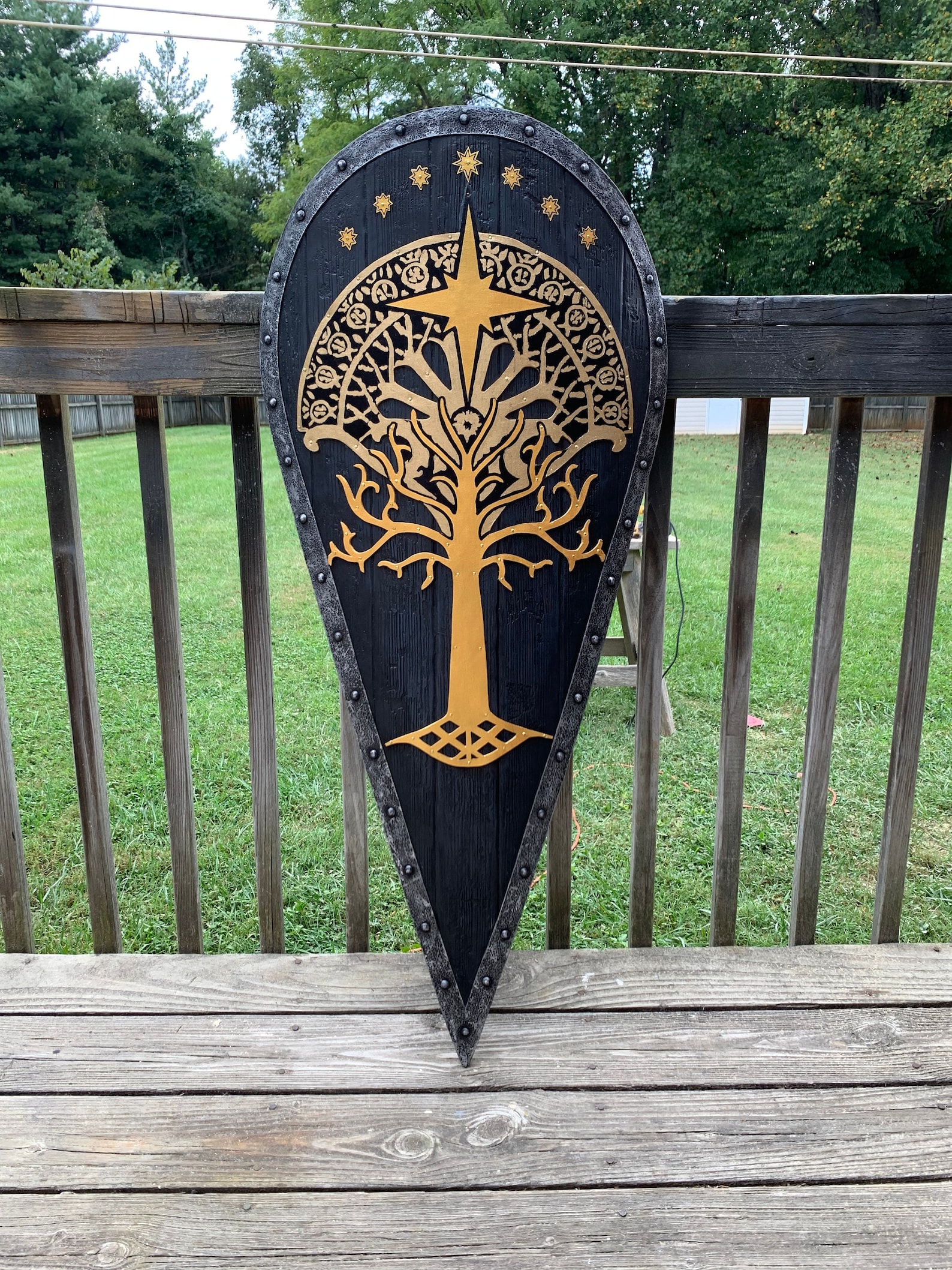 Custom Medieval Kite Shield - Etsy