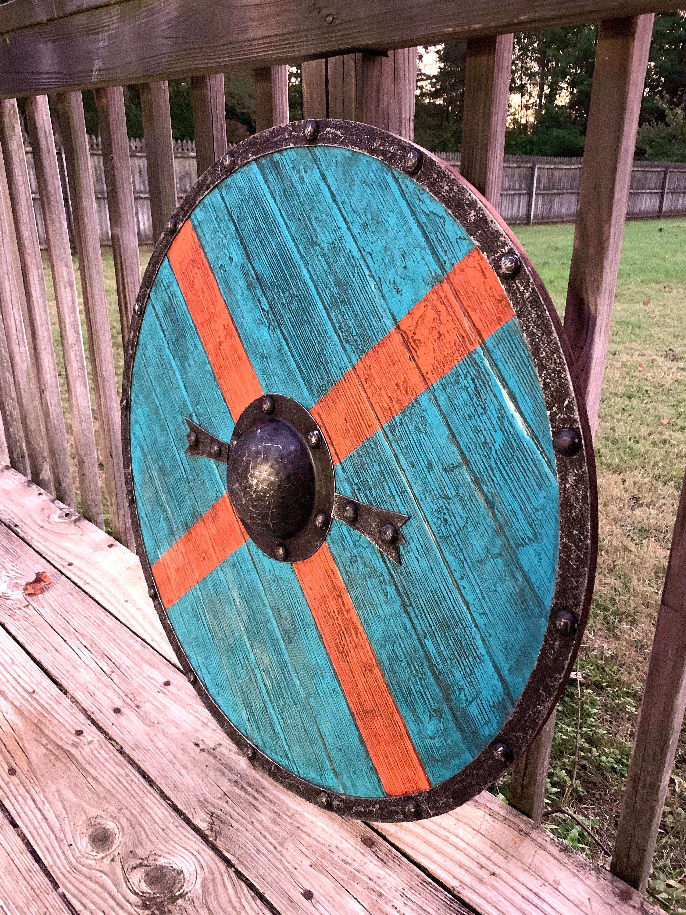 Authentic Rollo Battleworn Viking Shield - Etsy