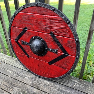 Bjorn Ironside Battleworn Viking Shield - Etsy