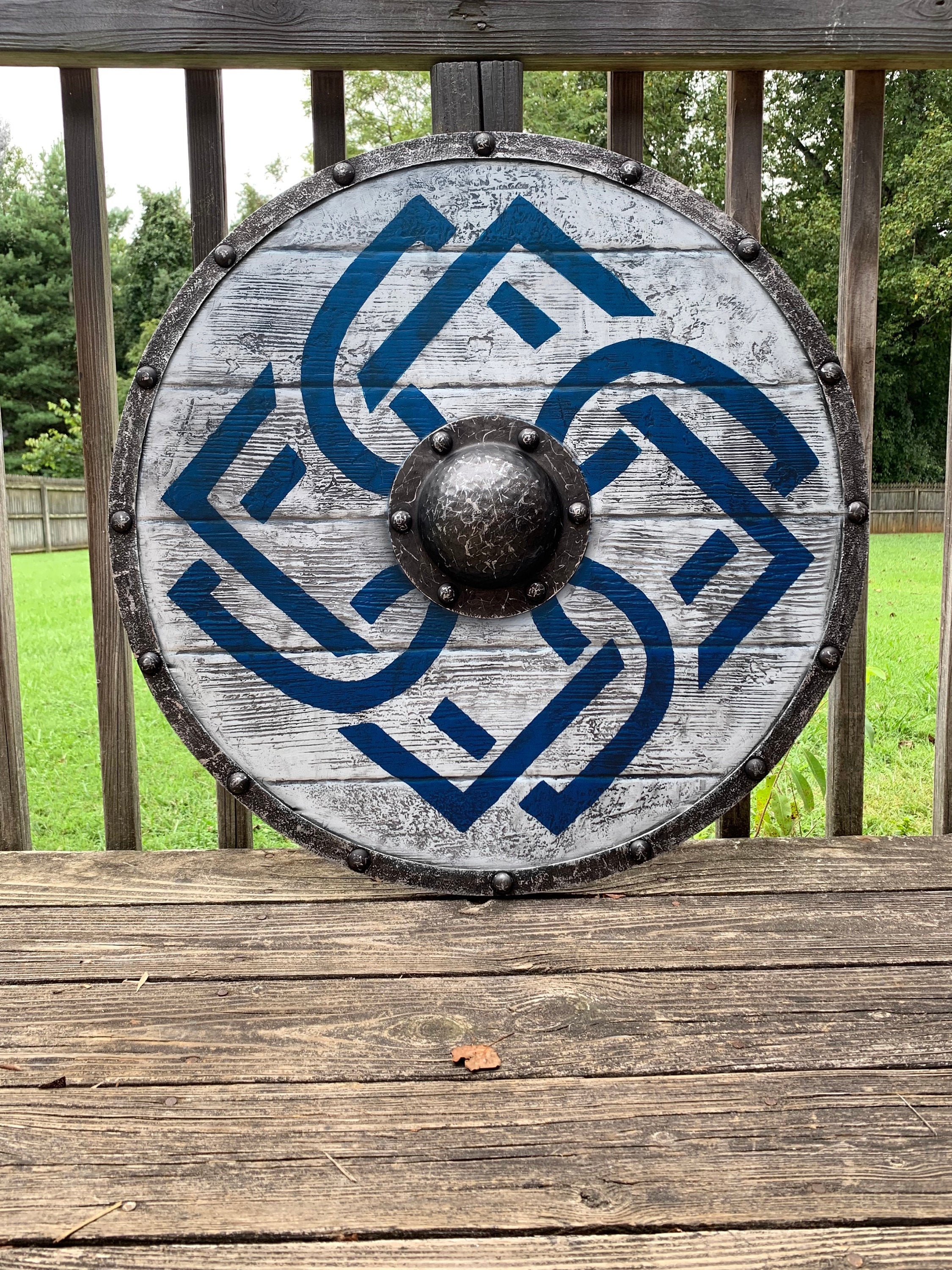 Authentic Battleworn Last Kingdom Viking Ship Shield - Etsy