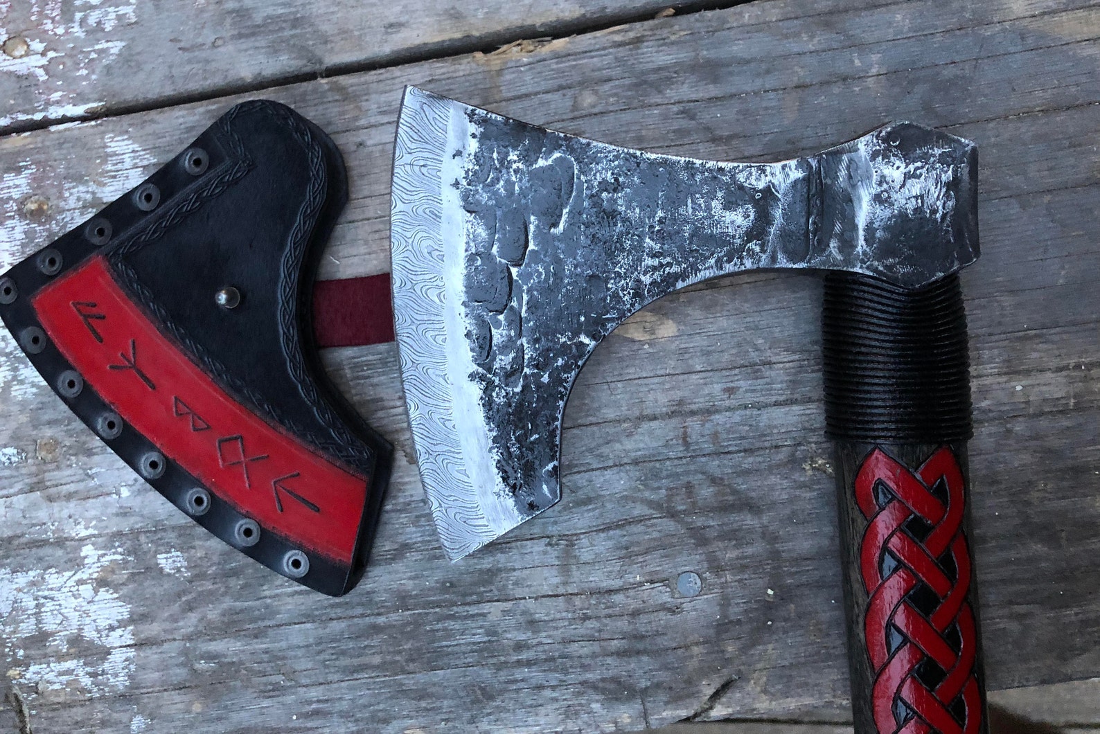 Authentic Viking Forged Axe | Etsy