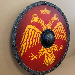 Byzantine Eagle Varangian Viking Shield - Etsy